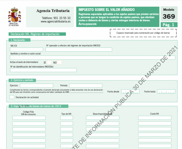 Modelo 369: quién debe presentarlo, cómo y plazos. IVA